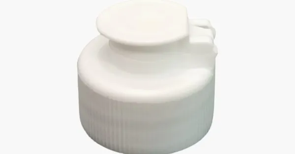 Flip-Top White Cap